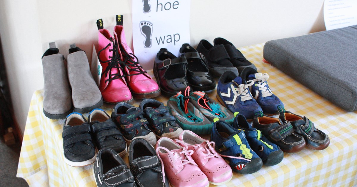 Caring for earth and children: Cornwall’s Shoe Swap - The Methodist Church