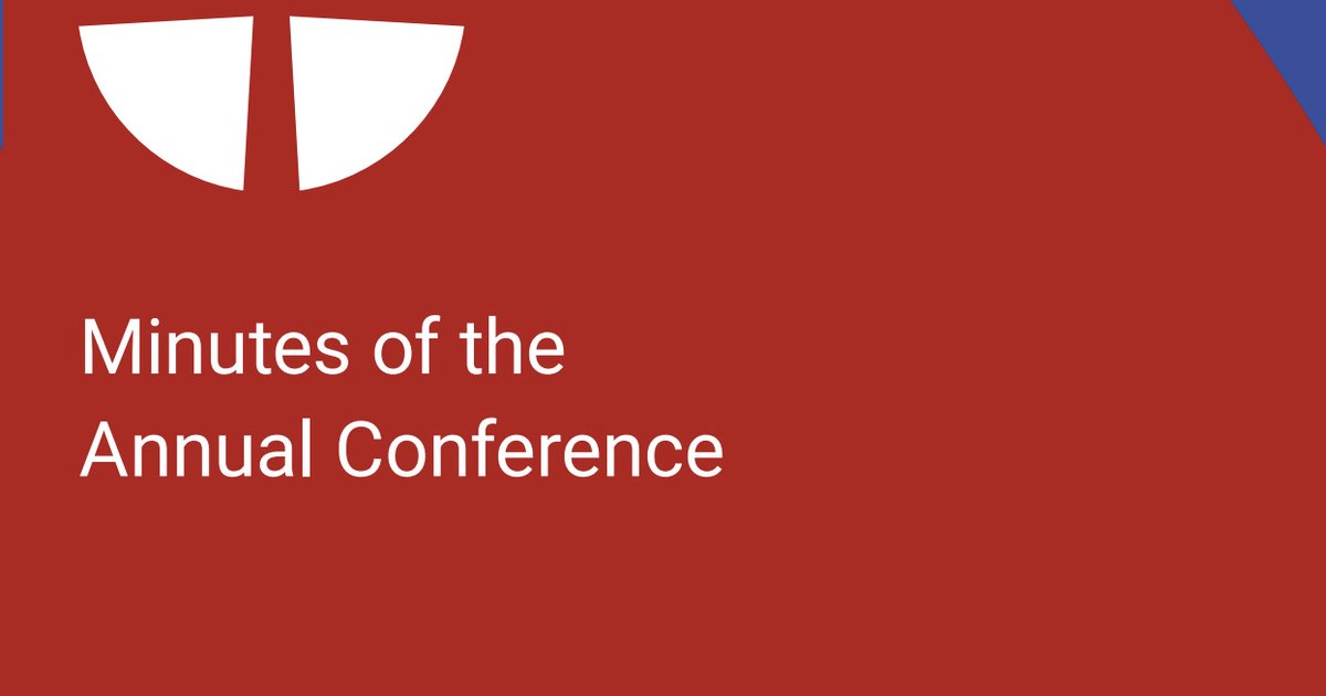Minutes of the Annual Conference - 2024 - The Methodist Church